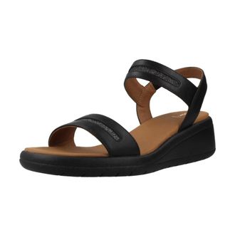 Geox Femme, Chaussures, Noir, Taille: 37 EU Meliconia Wedge Sandal