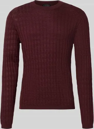 Emporio Armani Strickpullover mit Struktur-Muster