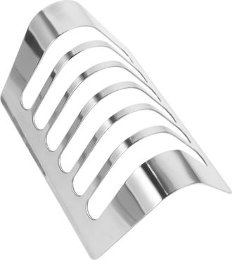 NUOBESTY DIYEAH Edelstahl Brothalter Toastbrotst&auml;nder mit Stabilem Pr&auml;zisem Schwei&szlig;design Eleganter Form und Glatter Oberfl&auml;che Praktisches Trocken Aufbewahrun