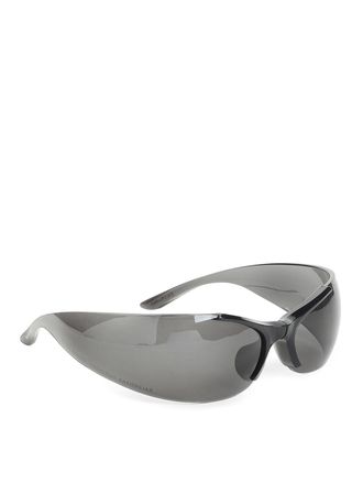 Balenciaga Lunettes De Soleil - Noir