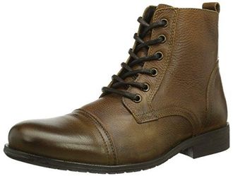 Selected SELECTED Sel Taylor Leather Boot NOOS I, chaussures bateau homme - Marron - Braun (Tan), 41 EU (7 Homme UK) EU