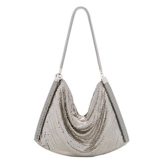 Paco Rabanne Pixel Tube Umh&auml;ngetasche - - Bags - Damen - Grau - ONE SIZE