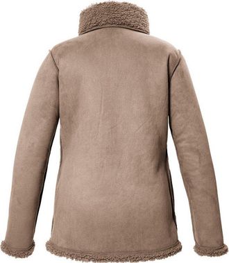 G.I.G.A. DX by killtec Wendejacke GW 62 WMN JCKT Wendbare Damenjacke in Wildlederoptik, warm, mit 4 Taschen