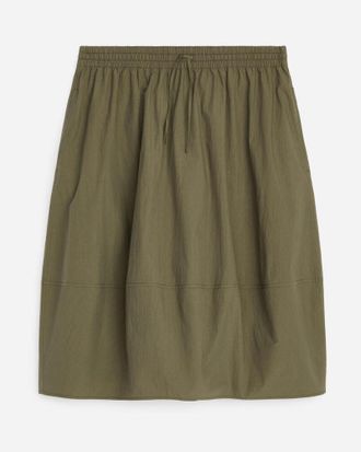 Arket Kokonf&ouml;rmiger Midirock -Gr&uuml;n