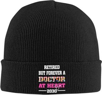 Generic Bonnet Hiver M&eacute;decin Retrait&eacute; 2030. Ce nest Plus Mon Probl&egrave;me. Thermique Chapeau Tricot&eacute; Extensible Bonnet Tricot&eacute; pour lescalade Conduite Sport