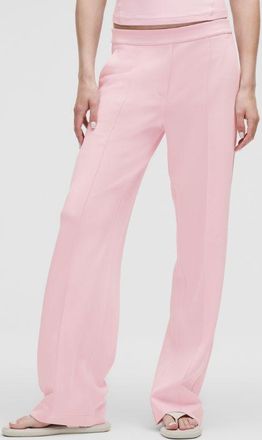 lululemon Pantalon nervur&eacute; taille mi-haute Standard pour Femmes - Rose - Taille 2XS