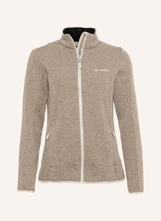 Vaude Strick-Fleecejacke Rienza beige