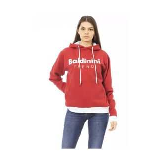 Baldinini Femme, Sweatshirts et sweats &agrave; capuche, Rouge, Taille: 36 FR Fleece Sweat &agrave; capuche