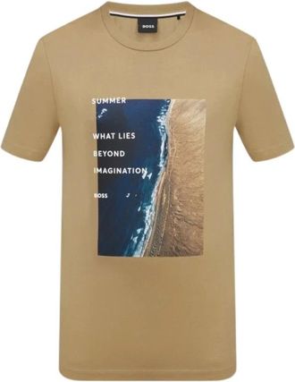 HUGO BOSS Homme, Tops, Brun, Taille: S TIburt 388 T-Shirt