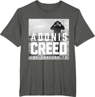 Creed Adonis Creed LA Schwarz-Wei&szlig;-Fotografie T-Shirt