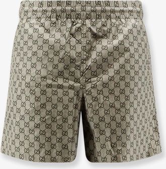 Gucci Poplin Bermuda Shorts - GUCCI - gender_Man
