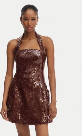 Bardot Bardot Coctailkleid Nevelle 59857DB2 Dunkelrot Slim Fit