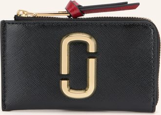 Marc Jacobs Saffiano-Geldb&ouml;rse The Snapshot Top Zip Multi Wallet schwarz