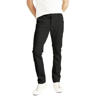 Dockers Herren Smart Supreme Flex Skinny Jeans, Schwarz, 34W / 34L EU