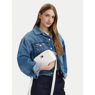 Tommy Jeans Handtasche Tommy Jeans Tjw City Charm Camera Bag AW0AW18456 Wei&szlig;