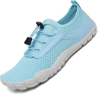 Saguaro Herren Barfuss Wasserschuhe Damen Schnell Trocknend Aquaschuhe Breathable Schwimmschuhe Badeschuhe Himmelblau Gr.44