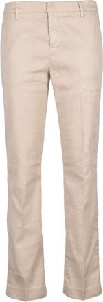 Dondup Femme, Pantalons, Beige, Taille: W27 Kasya Chinos