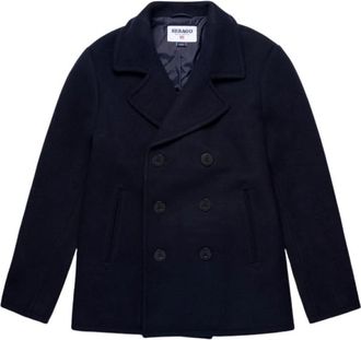 Sebago Reefers Bonded Wool Pea Coat - - Coats - Herren - Blau - L
