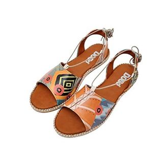 Dogo Femme Hazel Sandale, Multicolore, 36 EU