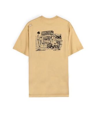 Oxbow Tee-shirt manches courtes FLAMINGO Ete 2026 Manches courtes, Col rond, Motif sur le dos