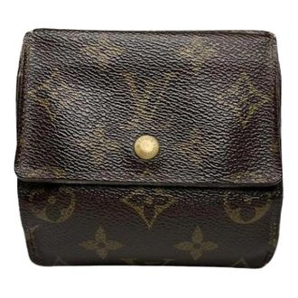 Louis Vuitton Pre-owned Leder-Portemonnaie - - Pre-owned - Damen - Braun - ONE SIZE