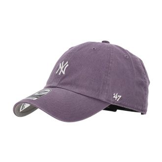 47 Brand Homme, Accessoires, Violet, Taille: ONE Size Baserunner Clean Up Curved Visor Cap