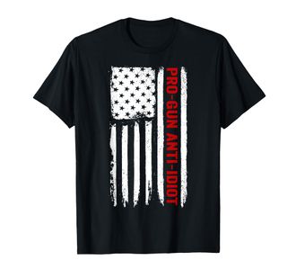 The Salty Veteran Pro-Gun Anti-Idiot T-Shirt