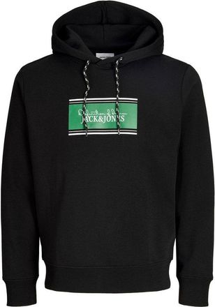 Jack & Jones Kapuzensweatshirt JJBUSTER SWEAT HOOD BTS Baumwollmischung, normal geschnitten