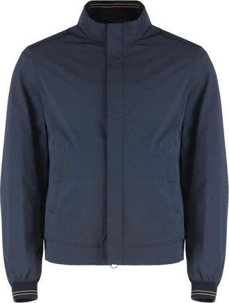 Paul & Shark Homme, Vestes, Bleu, Taille: 2XL Veste Bomber L&eacute;g&egrave;re