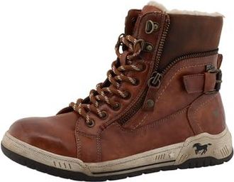 Mustang Jeans Bottines Femme 15M0092001, Pointure:41 EU, La Couleur:Marron