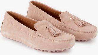 Geox Mocassins en cuir su&eacute;d&eacute; avec semelle adh&eacute;rente