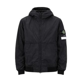 Stone Island Herren, Jacken, Schwarzk, XLGr&ouml;&szlig;e