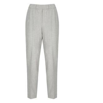 PESERICO Femme, Pantalons, Gris, Taille: 36 FR Pantalon Capris