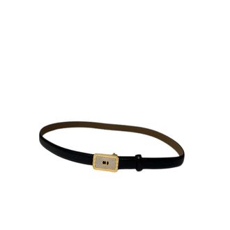 Dior Ceinture Vintage Pr&eacute;-appartenant - Femme - Pre-owned - Noir - Taille: ONE Size