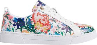 Ted Baker Sneaker f&uuml;r Damen, Leder, Flach (Wei&szlig;)