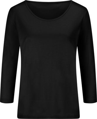 Fadenmeister Berlin Rundhals-Shirt 3/4-Arm Fadenmeister Berlin schwarz