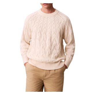 Calvin Klein Herren, Strickwaren, Wei&szlig;, MGr&ouml;&szlig;e