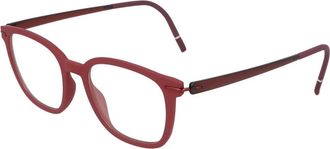 Silhouette Vibrant Horizon 2974 Optische Brille - - Accessories - unisex - Rot - 50 MM