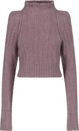 Rick Owens Crop-Pullover Con