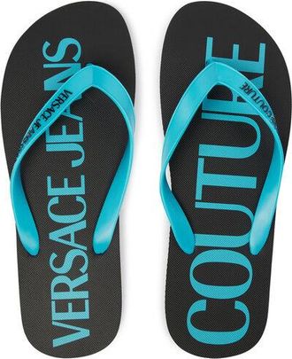 Versace Jeans Couture Zehentrenner 80YA3SQ7 ZSS81 T&uuml;rkisfarben
