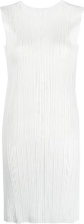 Issey Miyake Femme, Robes, Blanc, Taille: 44 FR Abito