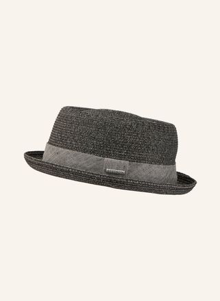 Stetson Stetson Strohhut Toyo Pork Pie grau