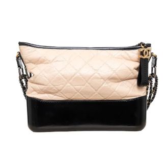 Chanel Pre-owned Cuir sacs-chanel - Femme - Pre-owned - Beige - Taille: ONE Size