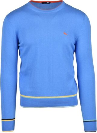 Harmont & Blaine Homme, Pulls, Bleu, Taille: S Maglioncino Girocollo
