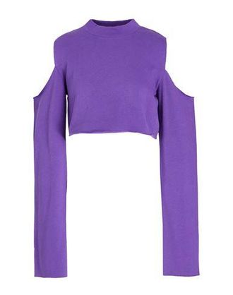 8 by YOOX ORGANIC COTTON SHOULDER CUT-OUT SWEATSHIRT