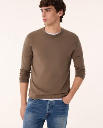 Kujten Pull coton-cachemire homme col rond - Pull Connie
