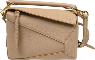 Loewe Femme, Sacs, Beige, Taille: ONE Size Puzzle Edge Mini Bag