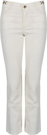 Liu Jo Damen, Hosen, Weiß, W27Größe