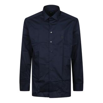 Etro Long Sleeve Roma Shirt - - Shirts - Herren - Blau - L
