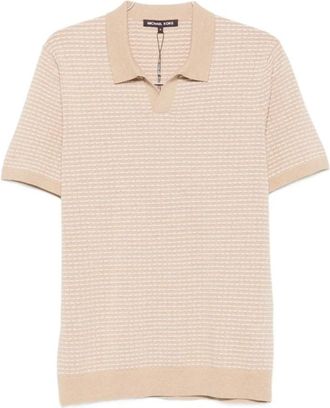 Michael Kors Homme, Tops, Beige, Taille: XL Polo Chemises